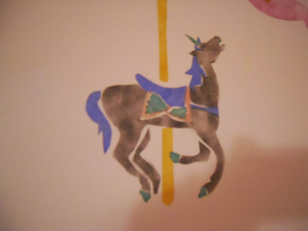 Bel Joeor: Carousel Horse Stencils