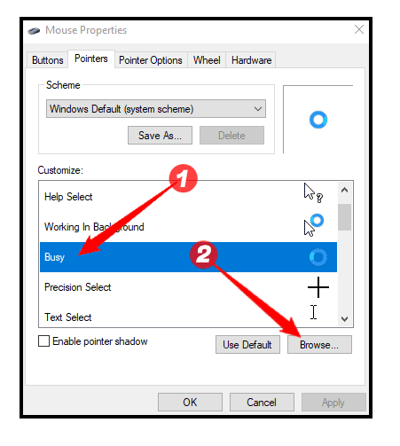 How to Change Cursors Themes On Windows 10 | How To Change Cursor Style ...
