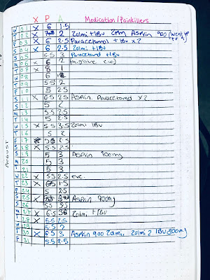 How I keep my headache/migraine diary | The Migraine Life