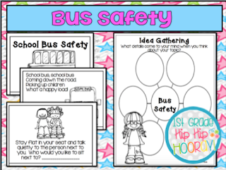 1st Grade Hip Hip Hooray!: Back to School...Bus Safety...The Wheels on ...
