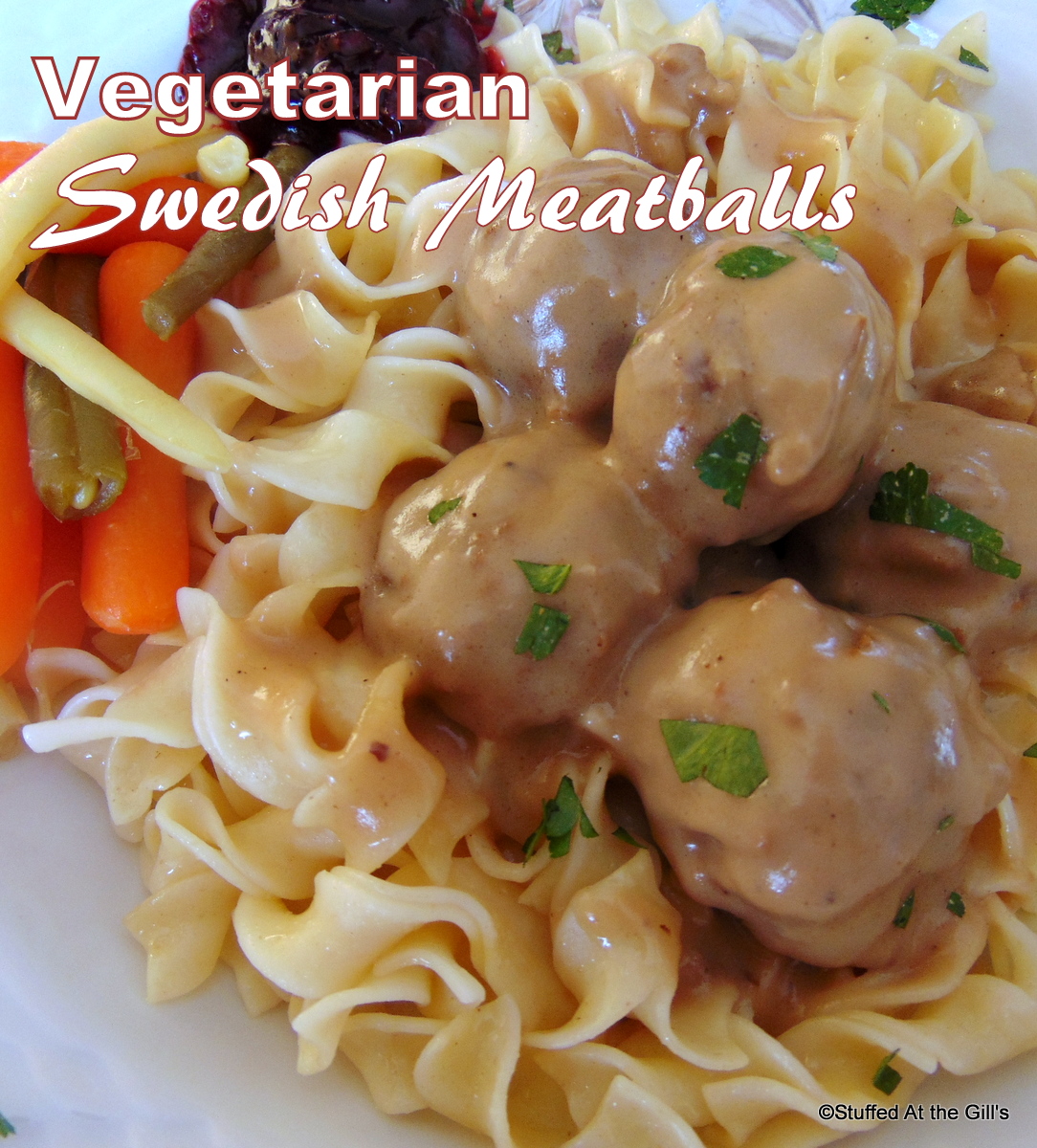 Vegetarian Swedish Meatballs