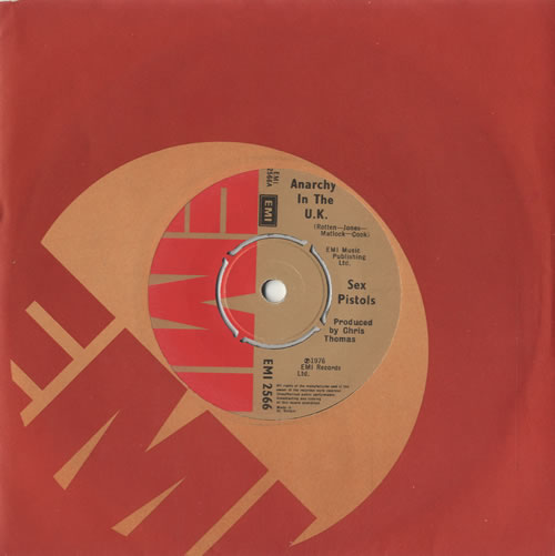 Classic Rock Covers Database Sex Pistols Anarchy In The Uk 1976