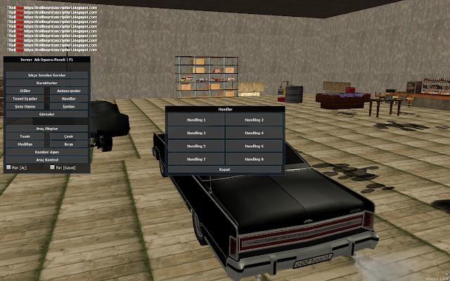 MTA SA F1 FREEROAM PANELİ SCRİPT