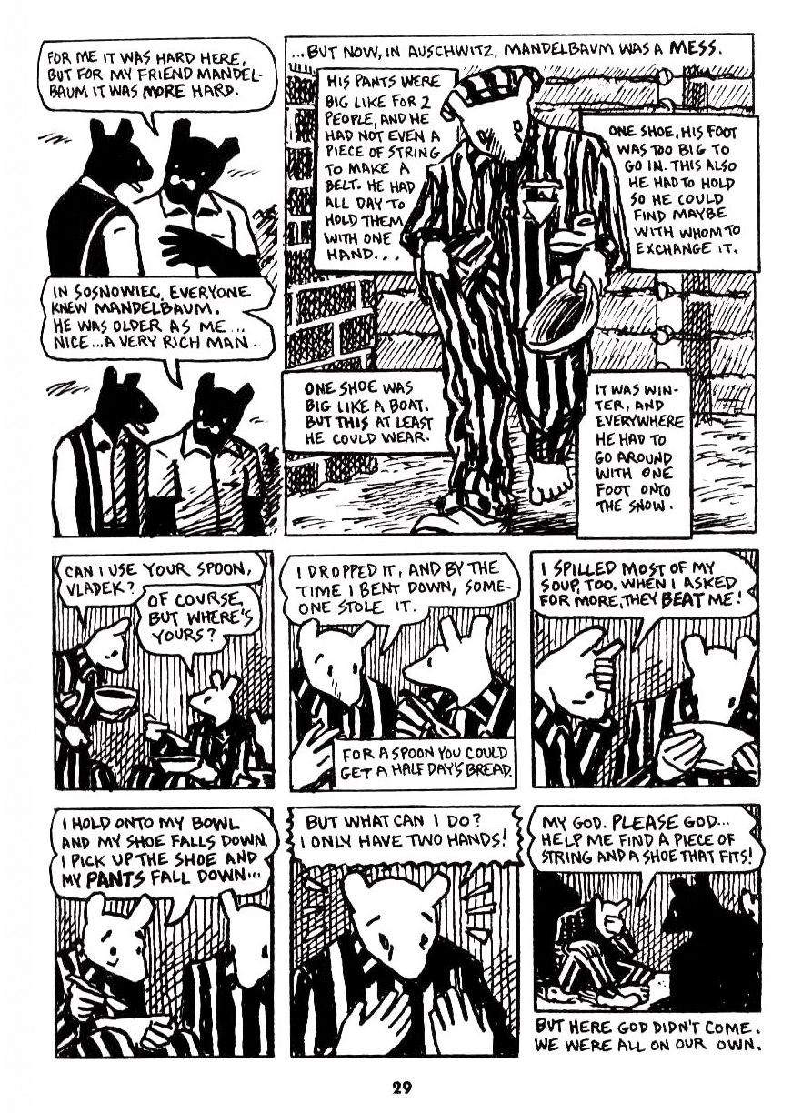 Black & White and Bronze!: Maus: A Survivor's Tale. And Here My ...