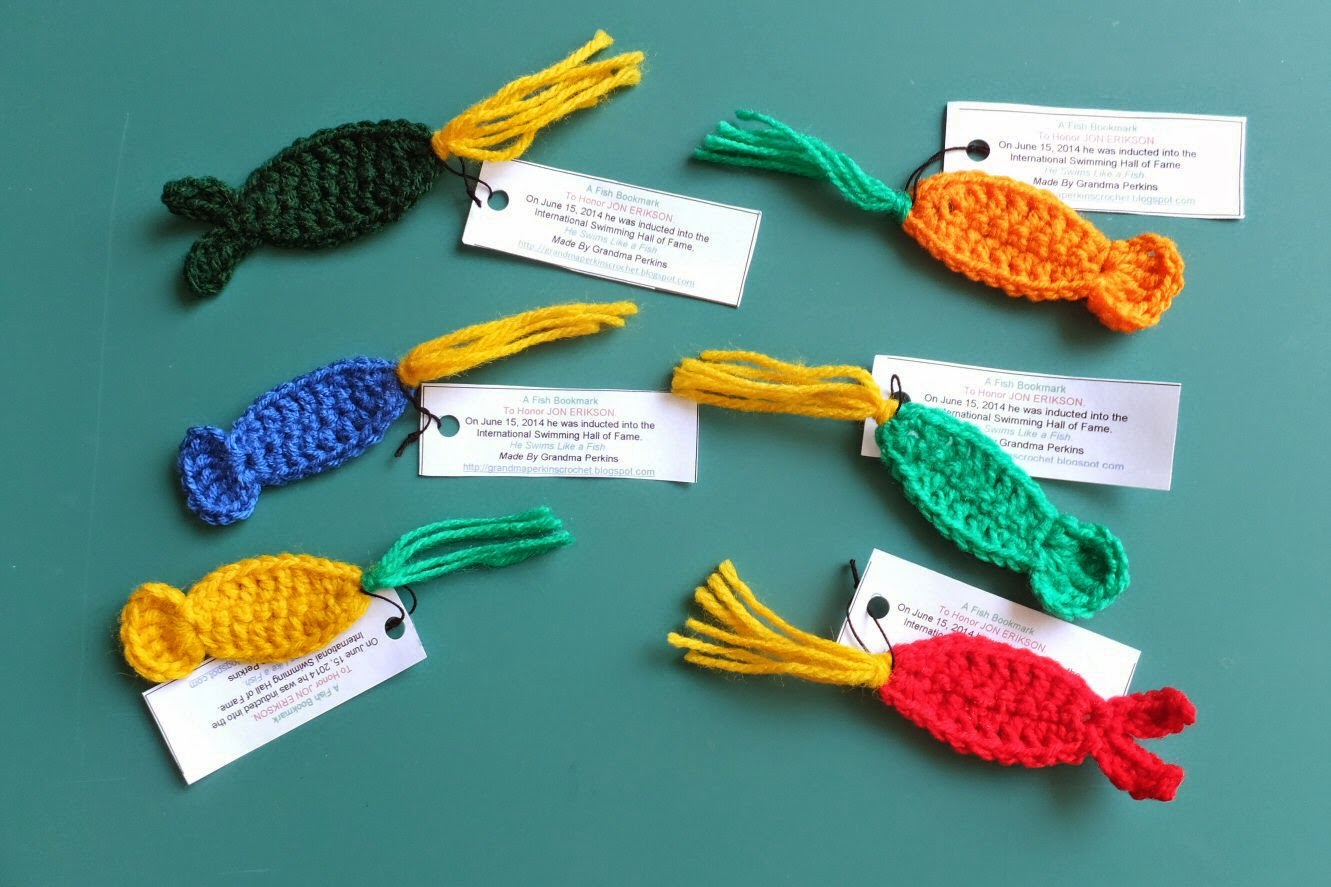 Mini Fish Bookmark