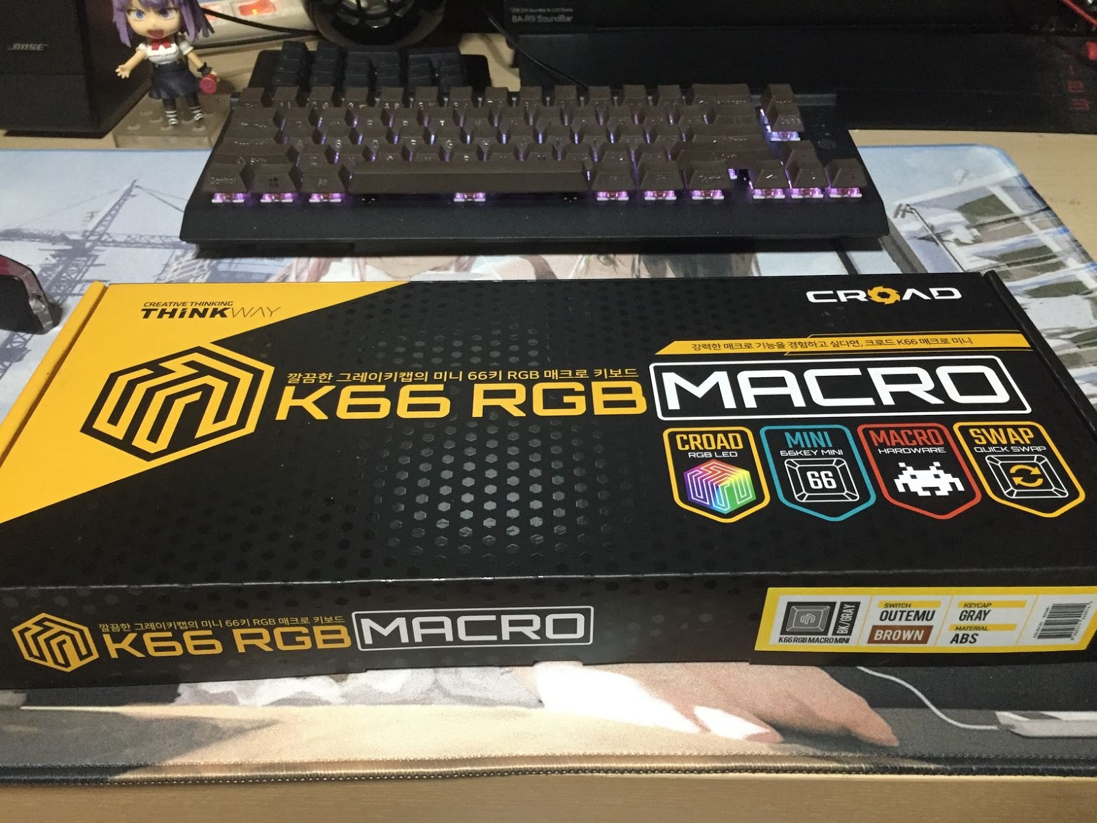 Chocolate Device2: Thinkway K66 RGB MACRO