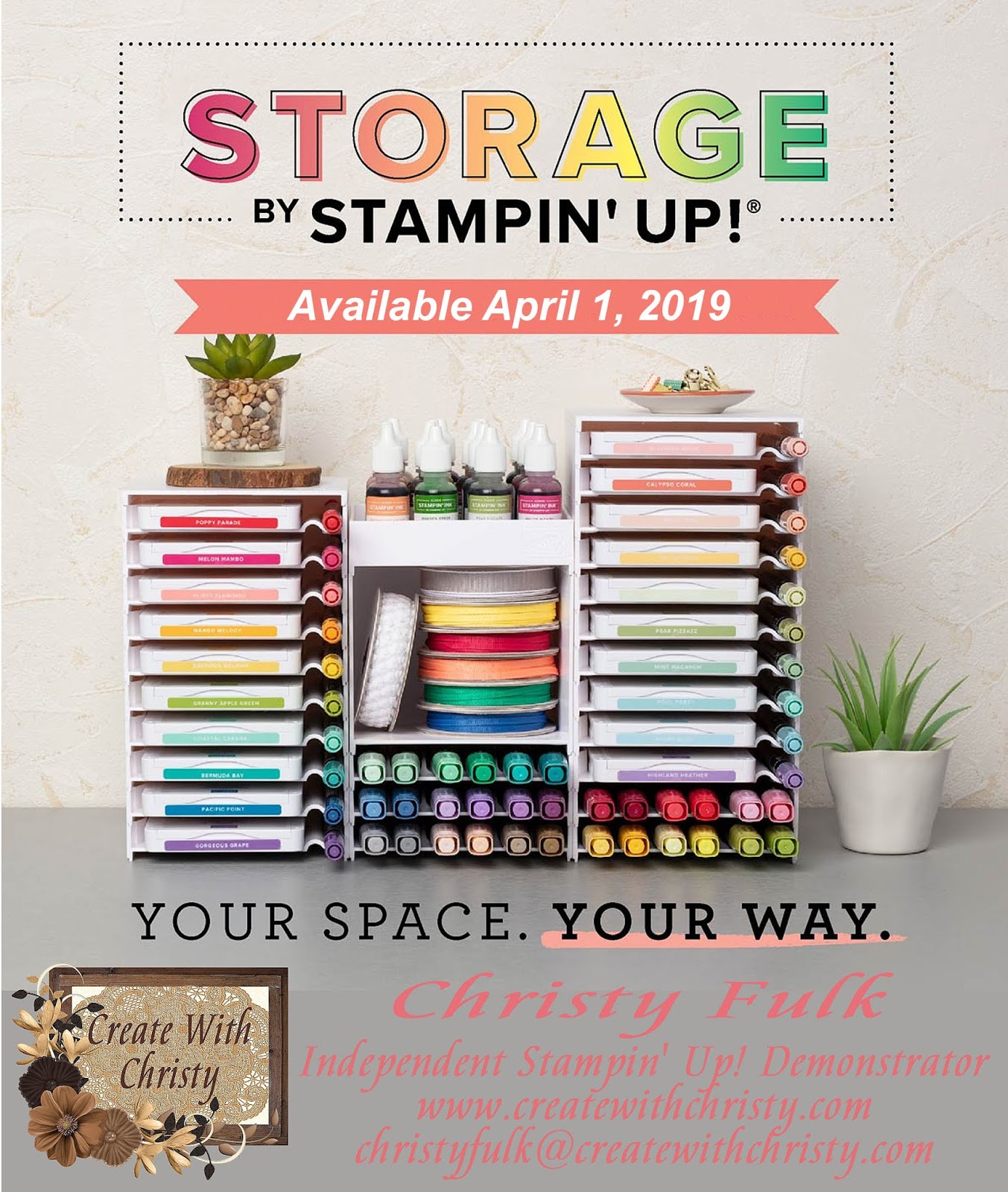 Storage by Stampin' Up! [Create With Christy]
