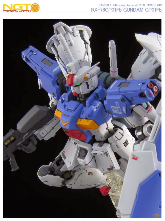 RG 1/144 RX-78GP01Fb Gundam GP01FB - Painted Build