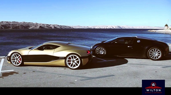 El Rimac Concept_One y el Bugatti Veyron juntos en las carreteras de ...