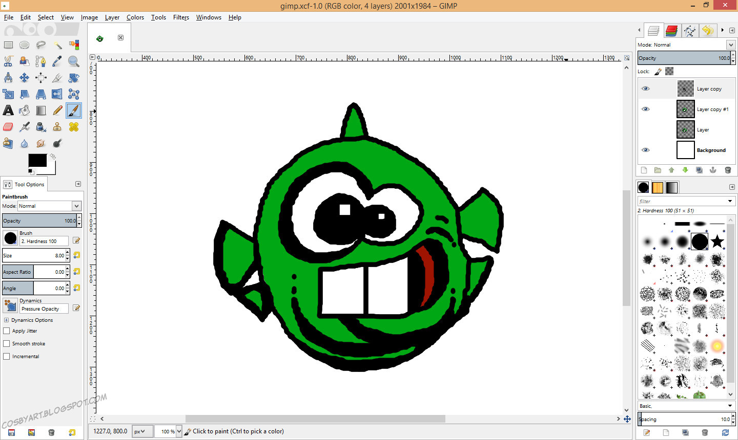CosbyArt: Drawing Software Teaser and Dopefish AutoIt Script