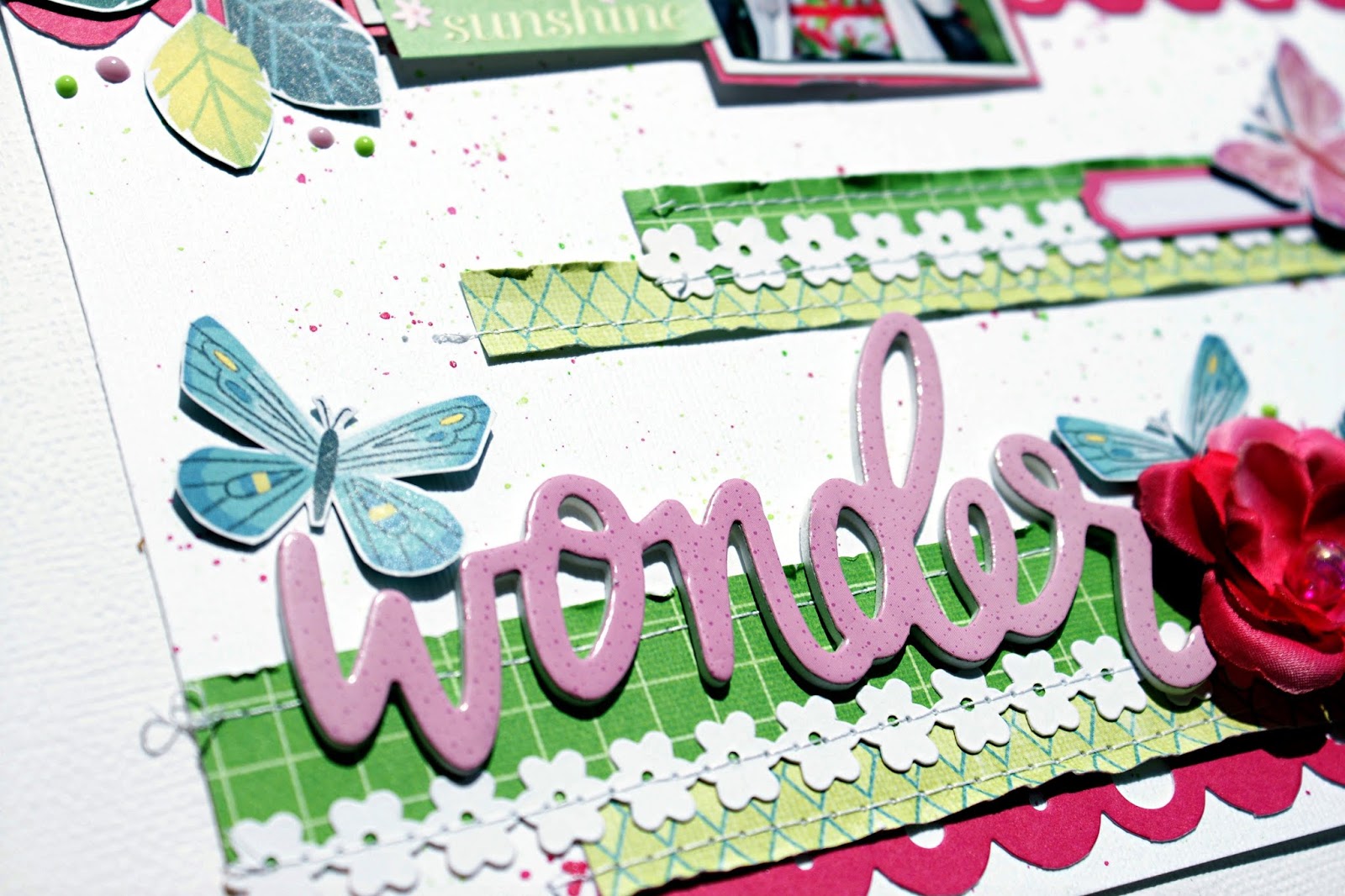 Little Scraps of Magic: Wonder | Paper Issues Keep It Sketchy Challenge.