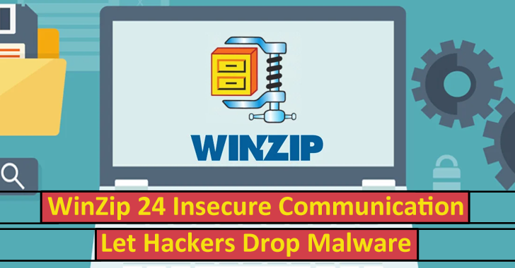 WinZip 24 Insecure Communication Let Hackers Drop Malware