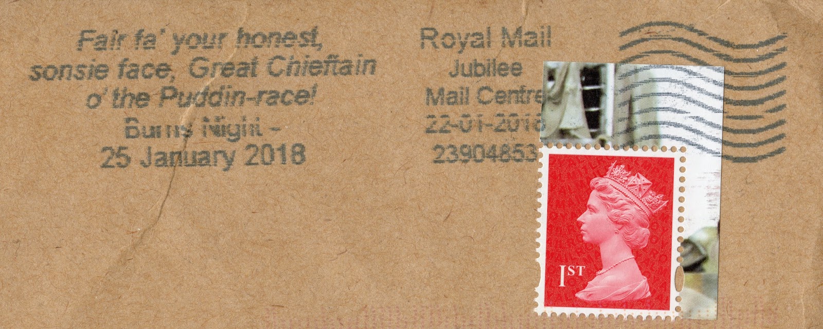 Norvic Philatelics Blog: Royal Mail Slogan Postmarks January 2018.