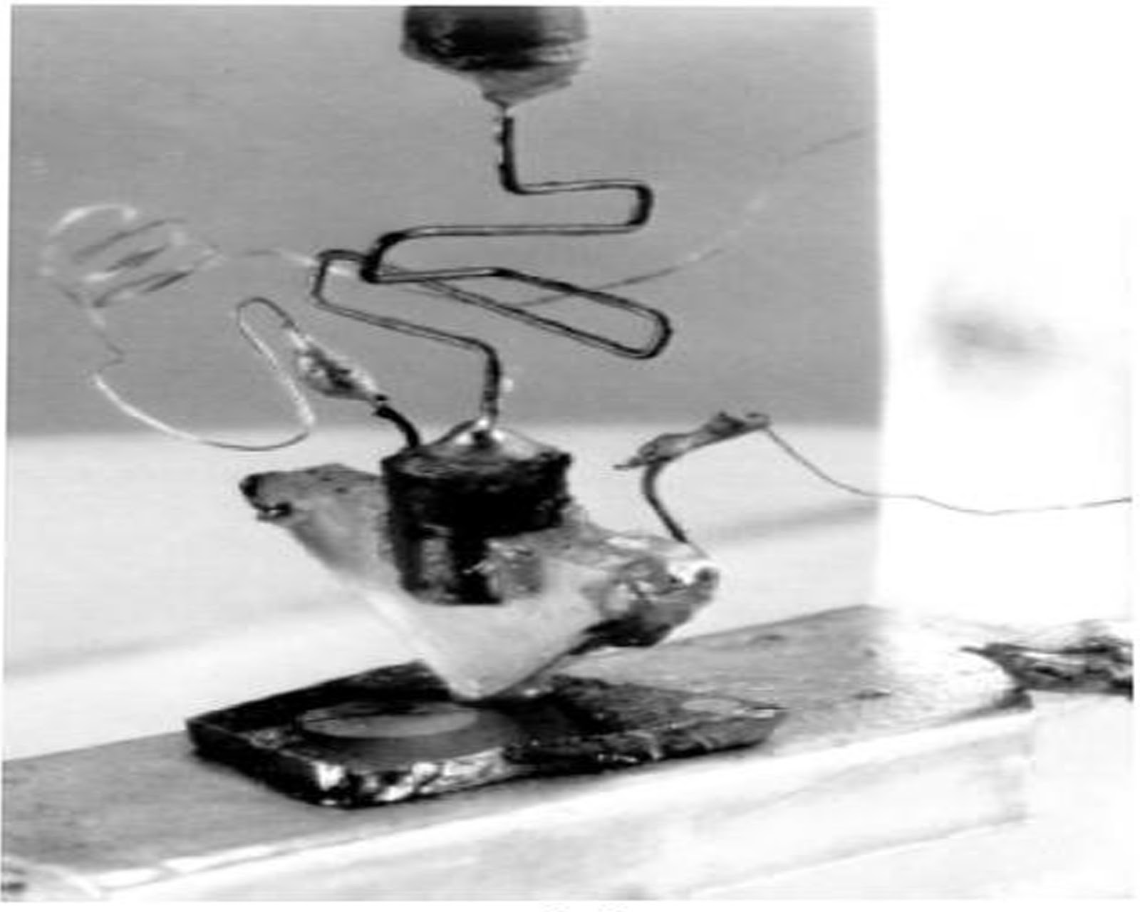 O primeiro transistor do mundo! - B1tmachad0