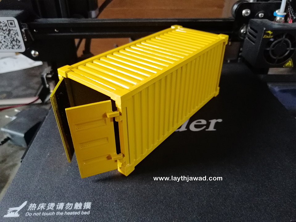 Container 3D Printing model | Layth Jawad