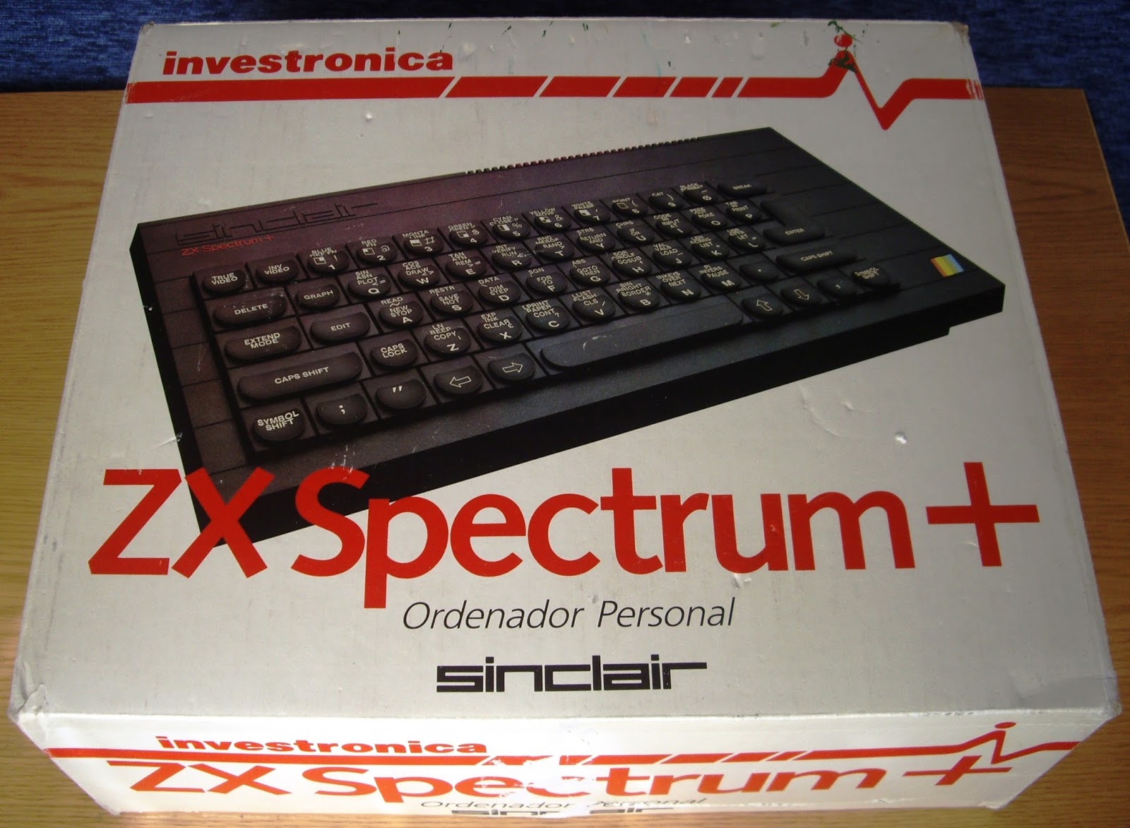 Retro Ordenadores Orty: Sinclair ZX Spectrum Plus (Revisión 6A/ISSUE 6A) (1985), con teclado español