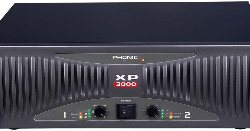 XP 3000 GY AMPLIFICADOR POTENCIA 1100W PHONIC | AUDIO LATINOAMERICA