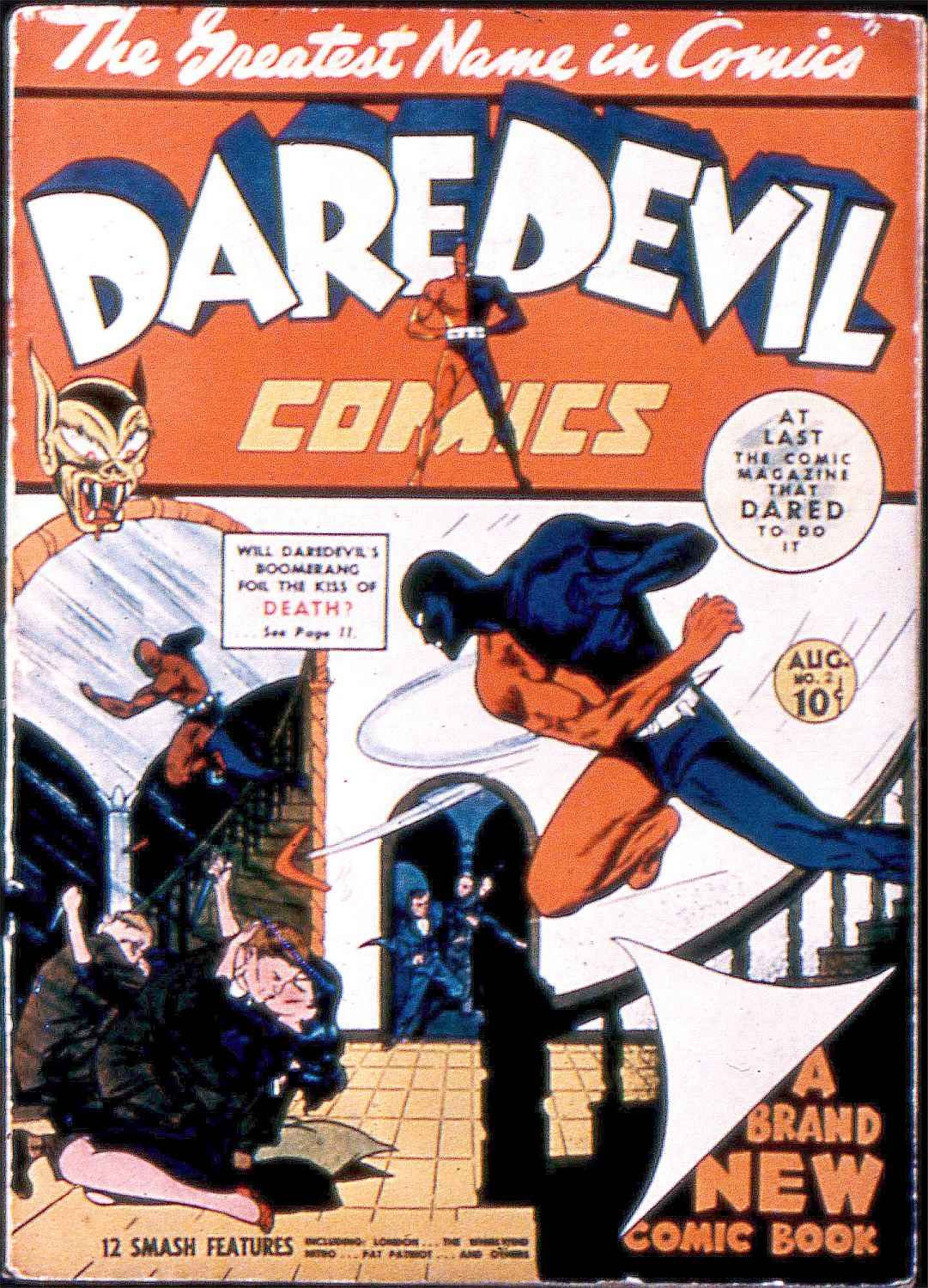 Old-fashioned Comics: Daredevil Comics (#001 – #134) 1941 - 1956 Lev ...