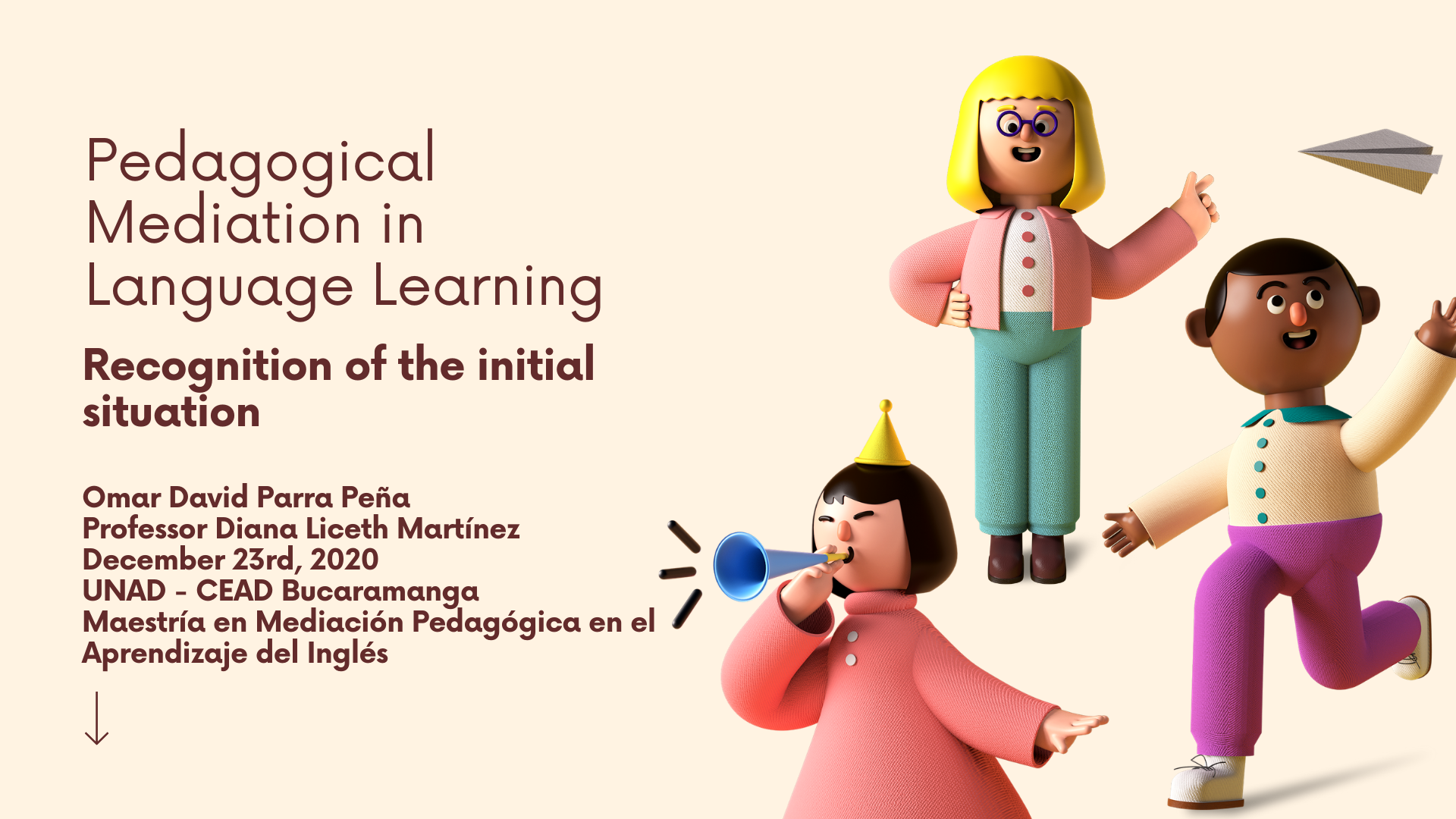 Phase 2 - Recognition of the Initial Situation