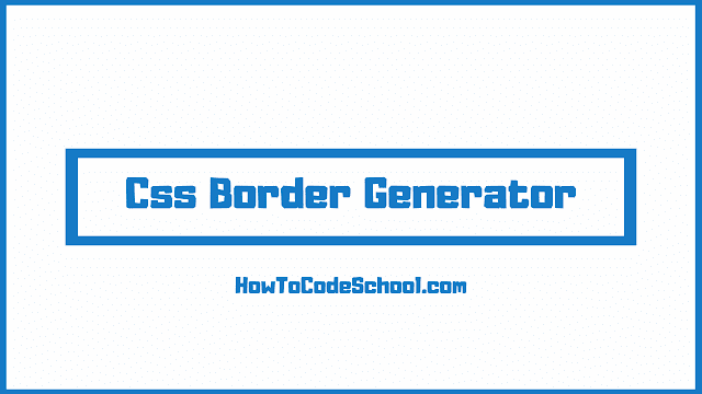 Css Border Generator