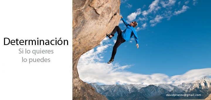 DAVID PRIETO: DETERMINACIÓN