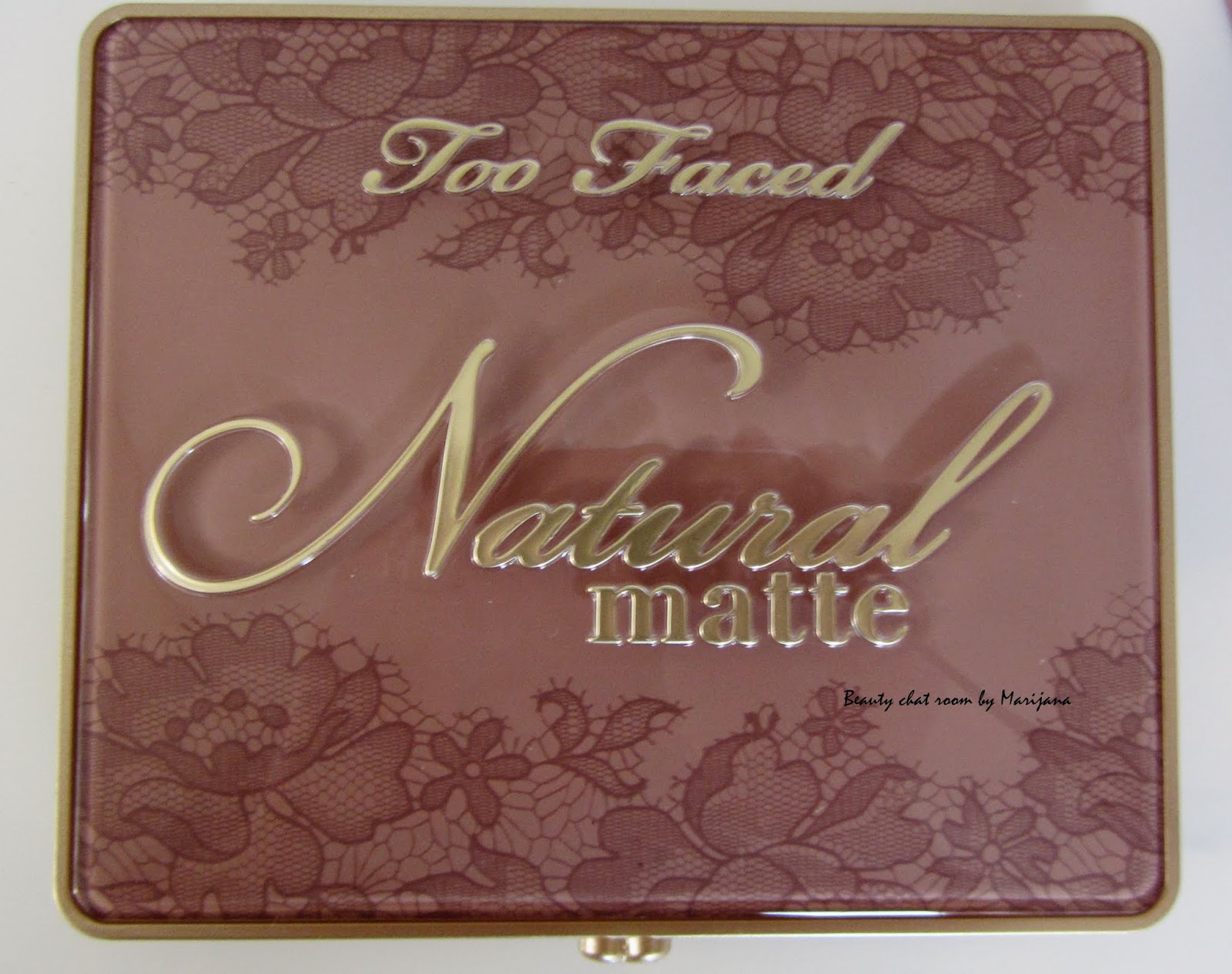 Beauty chatroom by Marijana: TOO FACED: Natural Matte Eyeshadow Palette