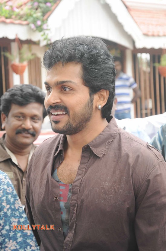Actor Karthi In Alex Pandian