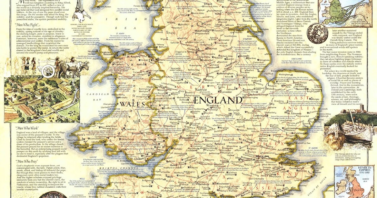 Ms. Frank's 5th Grade: Medieval Map of England