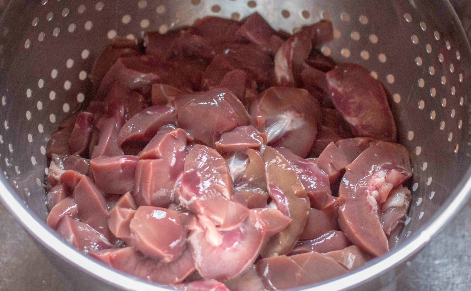 Cold Kidney Salad in Sesame Sauce