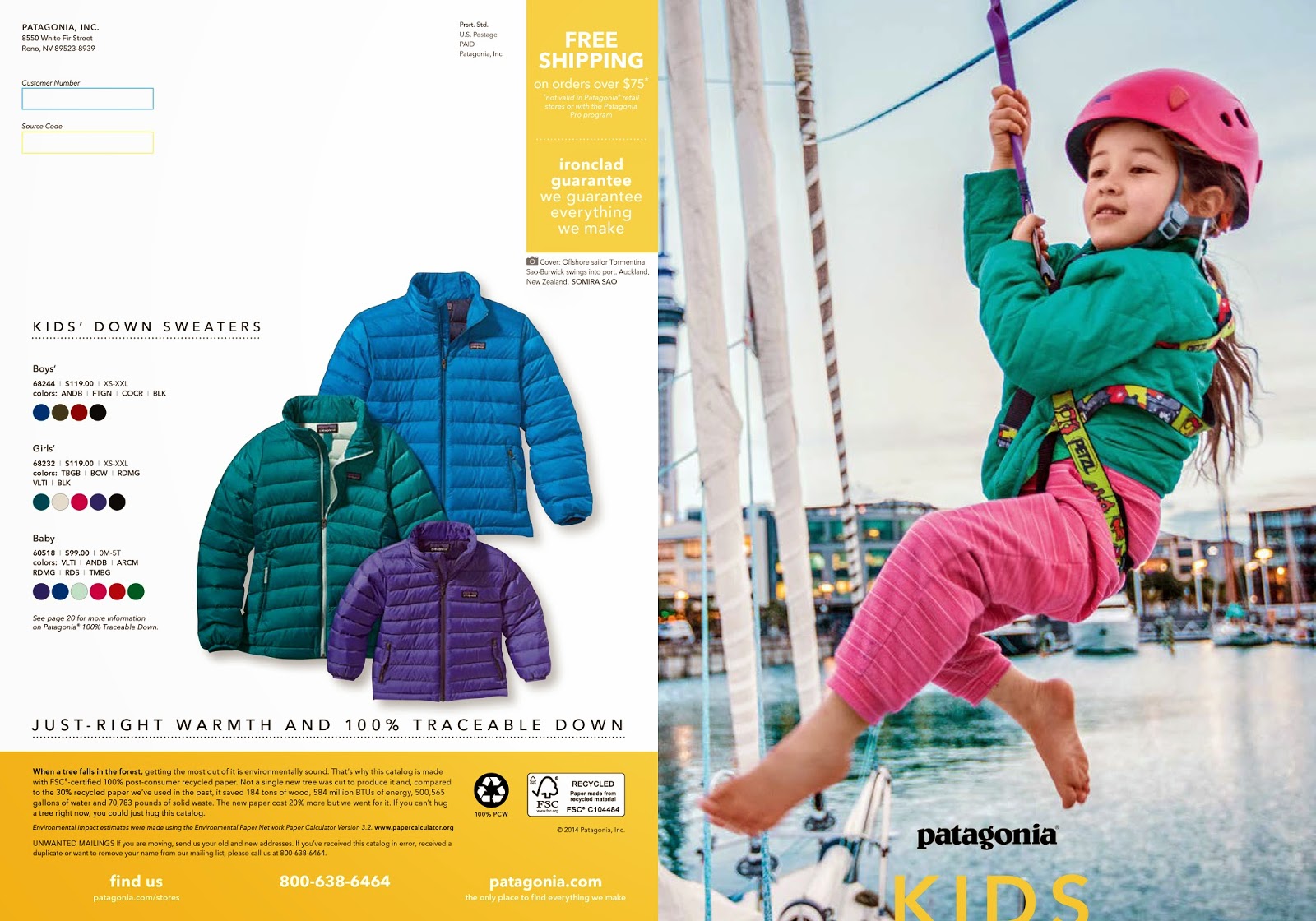 Anasazi Racing: patagonia, inc. 2014 fall kids catalog