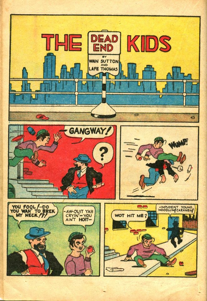 Ominous Octopus Omnibus: Dead End Kids Comic Book Story