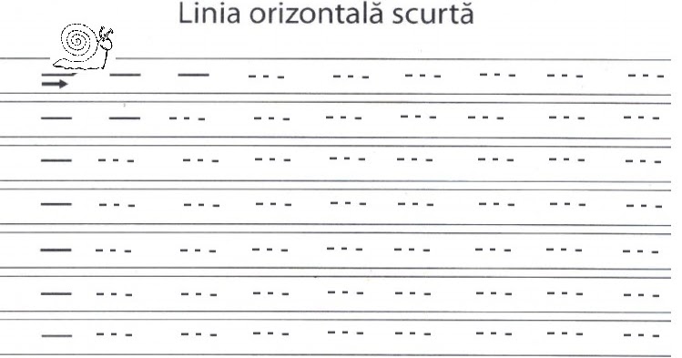 Lumea lui Scolarel...: Semne grafice: LINIA ORIZONTALĂ