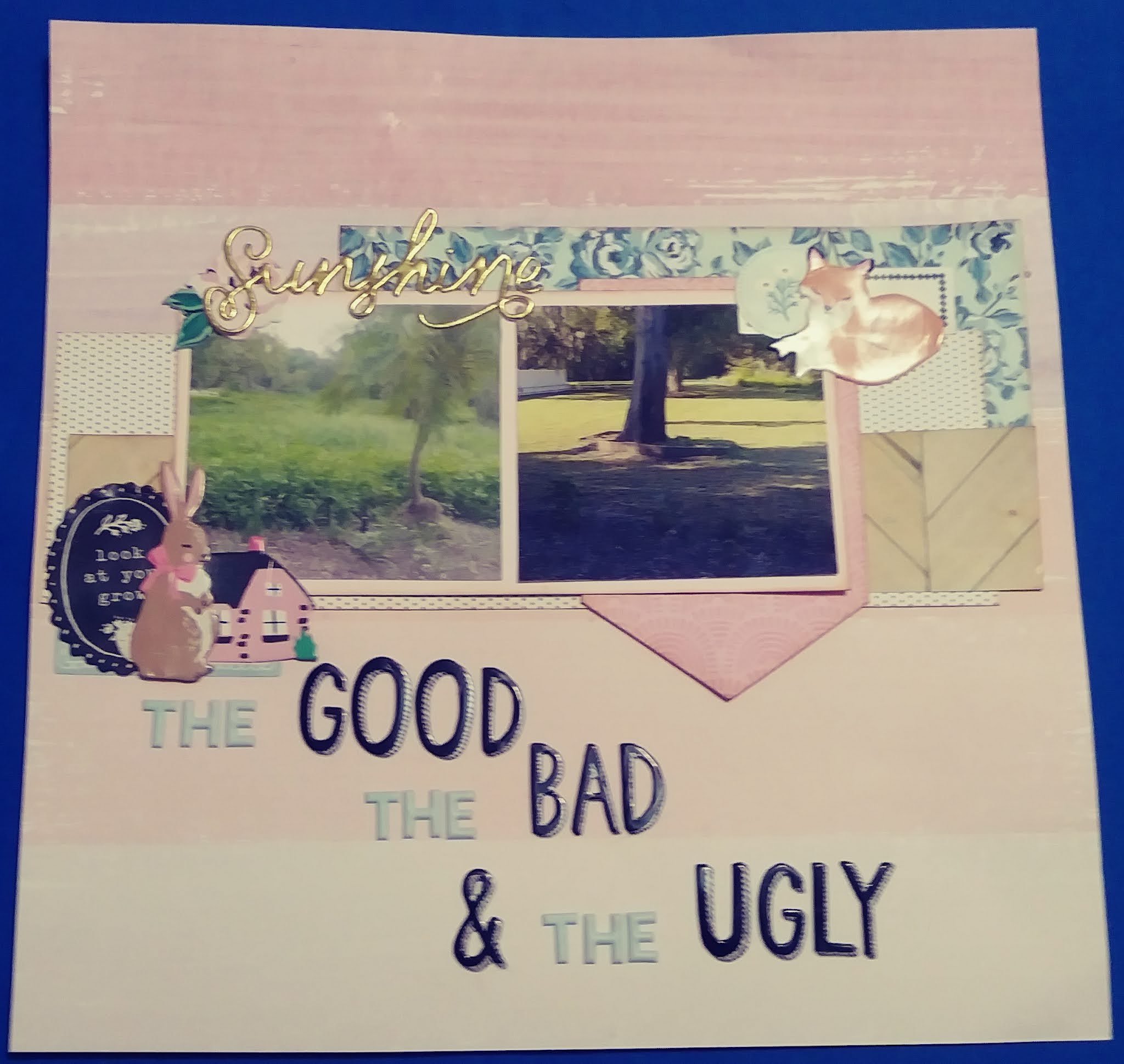 The Good, The Bad and The Ugly Scrapbook Layout (April 2021 Hip Kit) Page 8