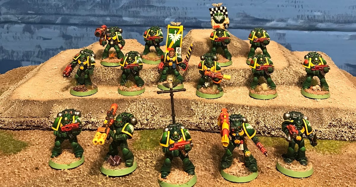 1st Legion Chronicles: WH40K 2nd Edition Army Challenge October To-Done