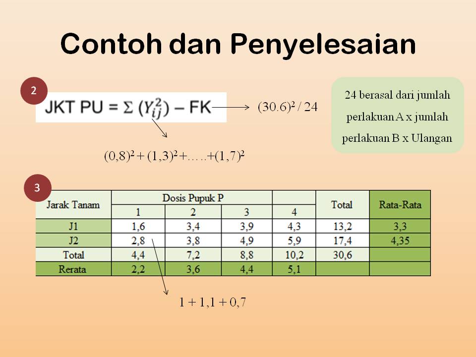 RPT dalam RAL dan RAK (2 Pertemuan)
