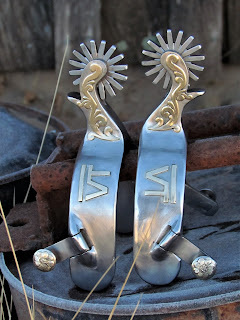 Cowboy Custom Spurs: PARRY 11C 234
