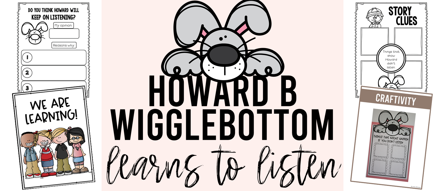 Howard B Wigglebottom Learns to Listen | Book Activities, Class Book ...