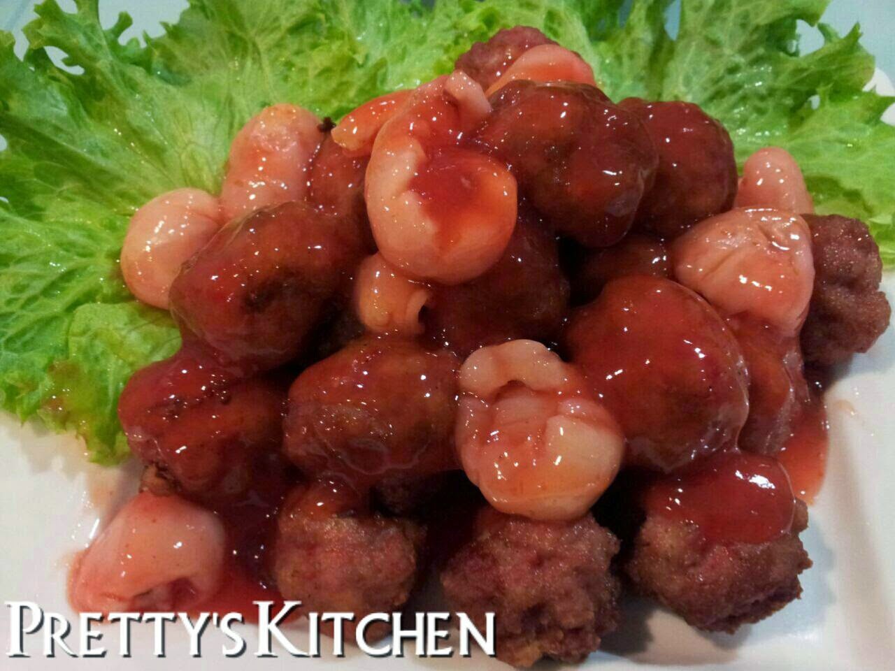 Fuzhou Lychee Pork Meatballs