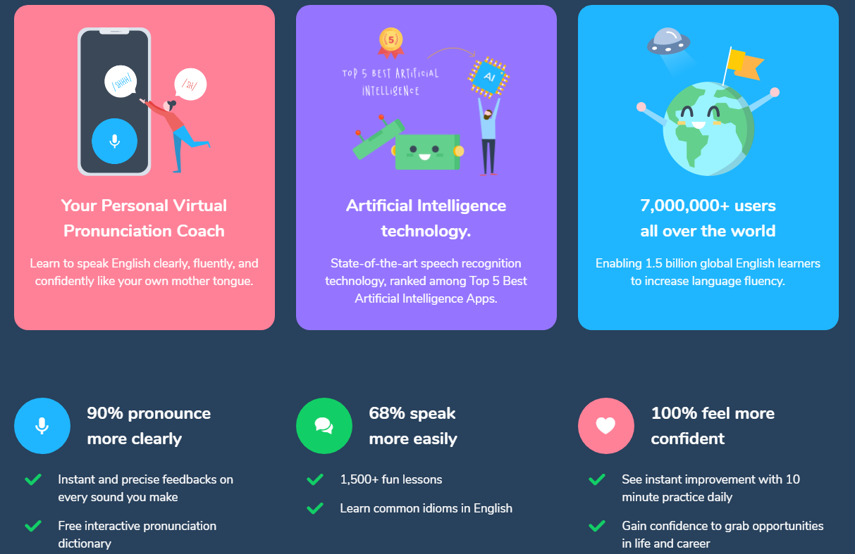 English Elda: Elsa Speak. English pronunciation app