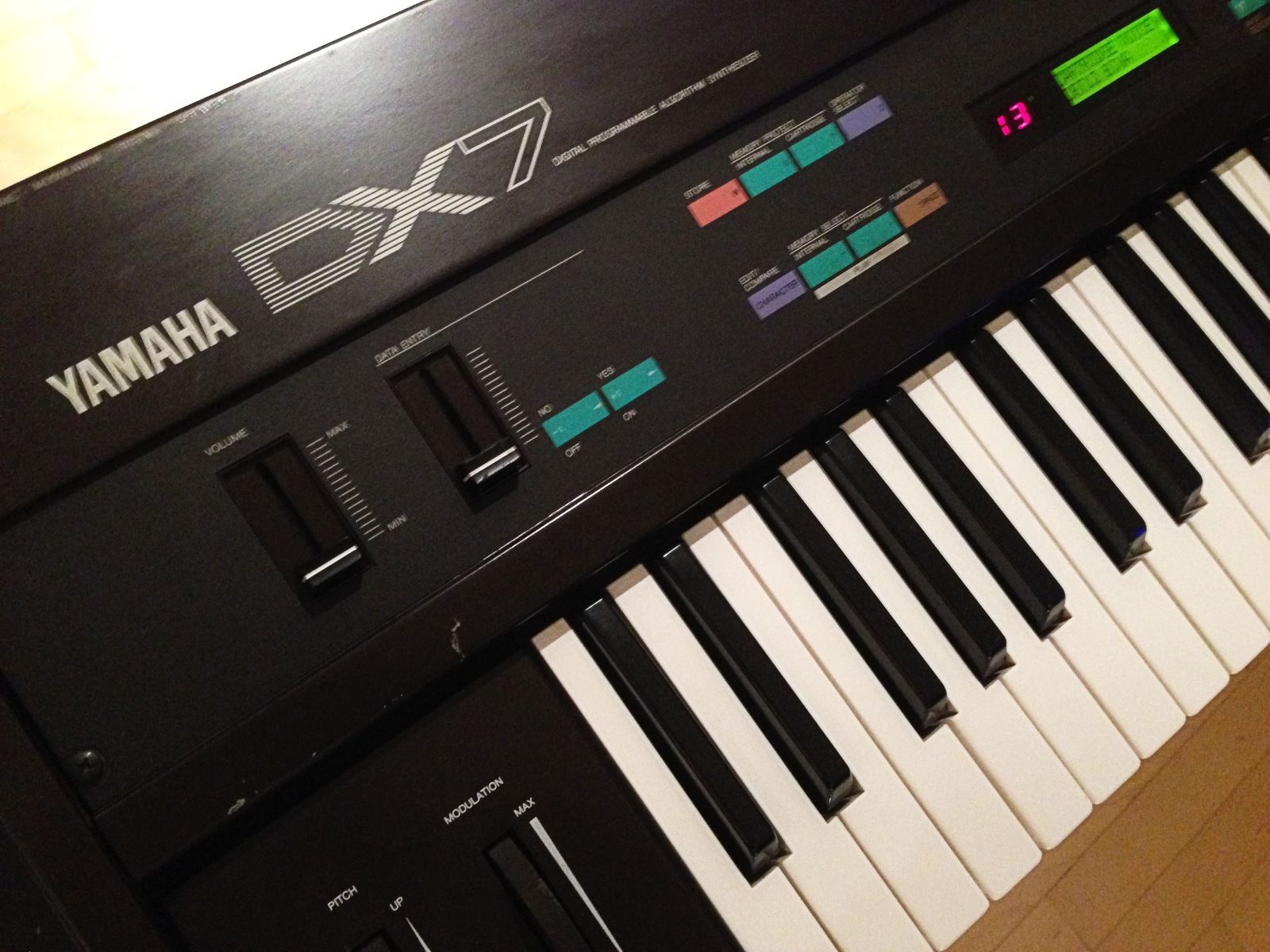 MATRIXSYNTH: Yamaha DX7 Digital Programable Algorithm Synthesizer SN ...