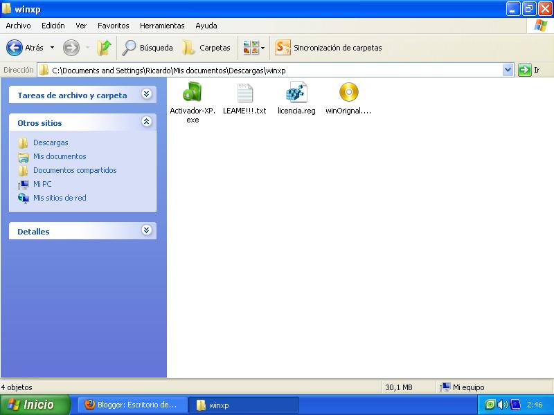 Descargar Windows Xp Professional SP3 en español iso booteable: Windows ...