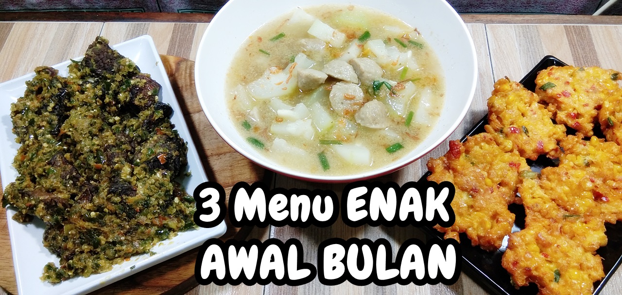 Udah Gajian, Masak Enak 3 Menu Lezat, Paru Lado Ijo, Sop Labu Putih ...