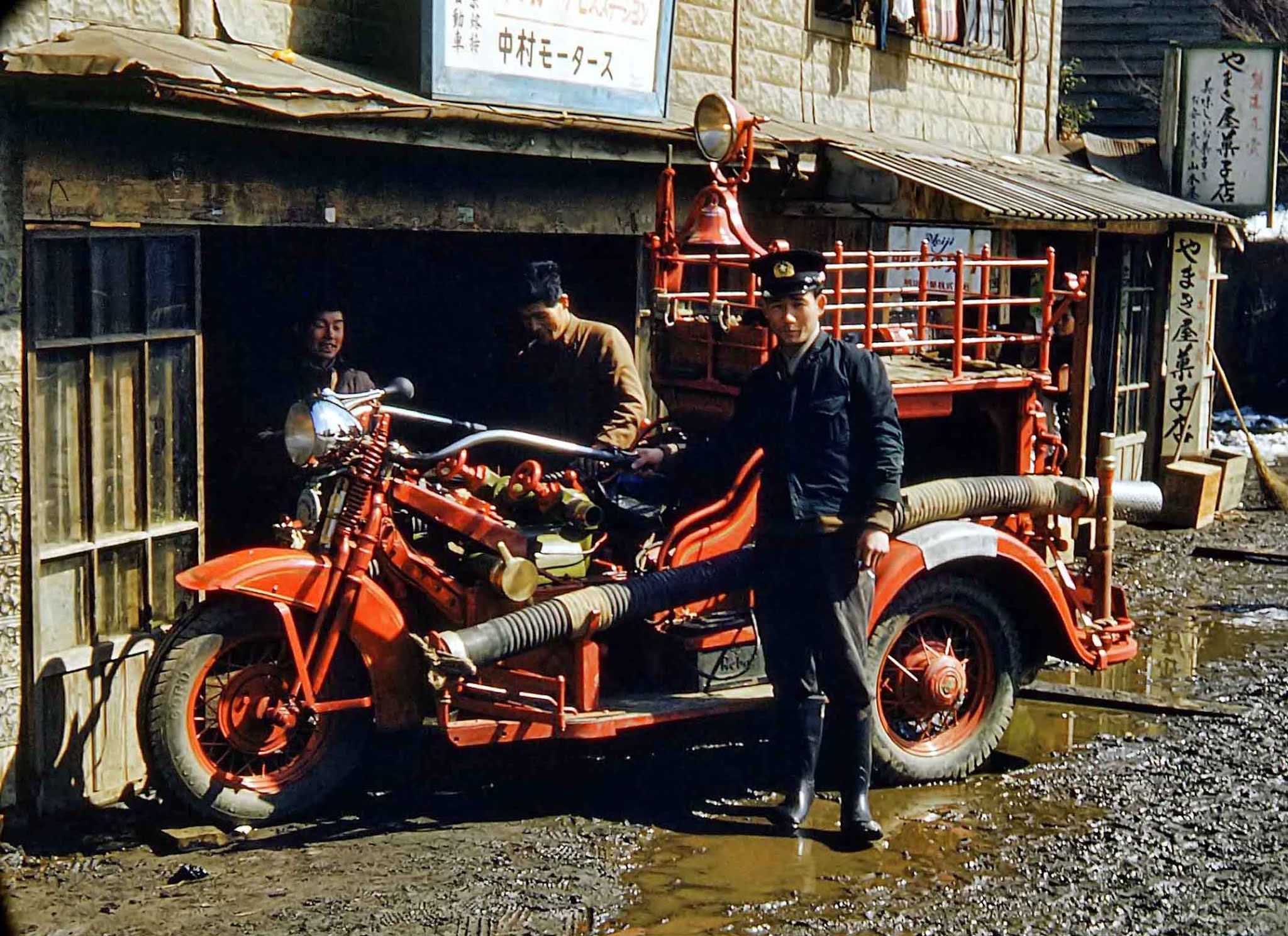 Just A Car Guy: 3 wheeled Japanese fire engine