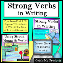 Catch My Words: Using Strong Action Words in Writing