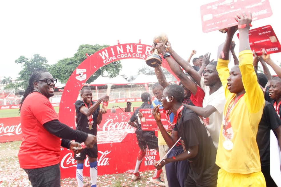 Stadium erupts as 2017 COPA Coca-Cola winner emerges