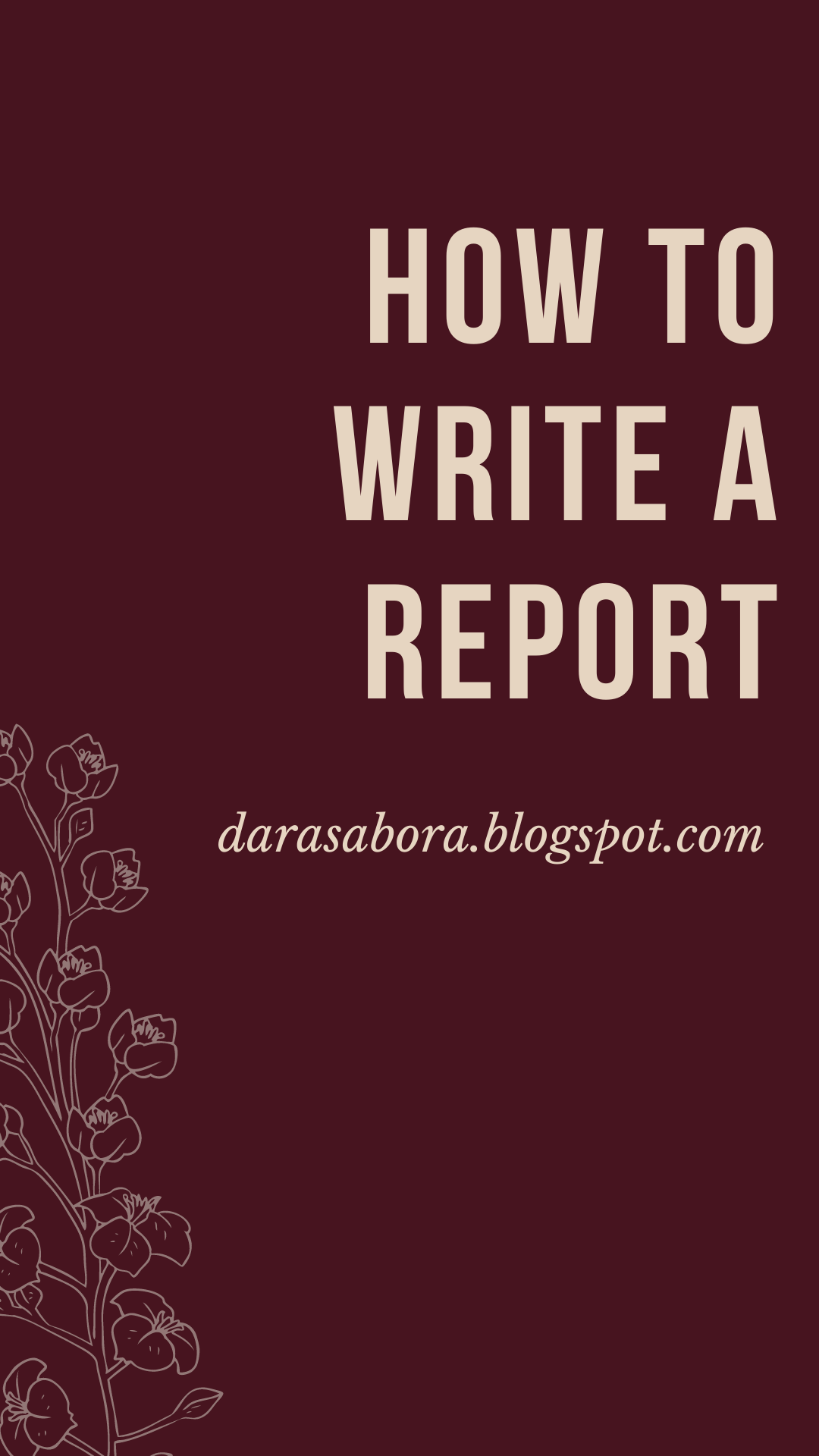 HOW TO WRITE A REPORT (REPORT FORMAT & SAMPLES)