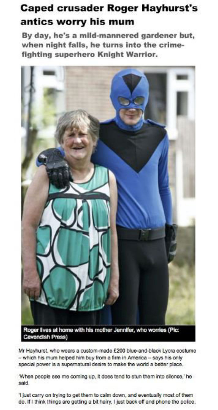 Chuck's Fun Page 2: The Caped Crusader