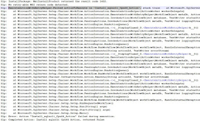 Made By SQL: SQL Server 2019 install/setup failed