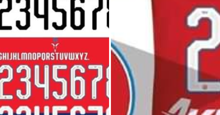 Soccer Design : Tipografía Chivas Guadalajara 2019 2020