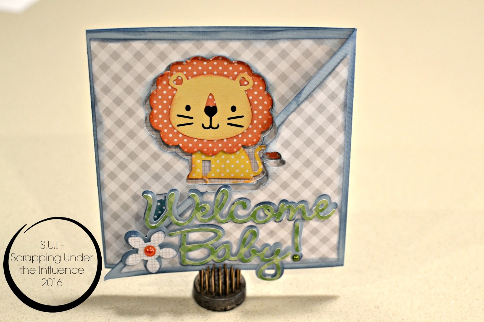 Scrapping Under the Influence: Welcome Baby Leo!